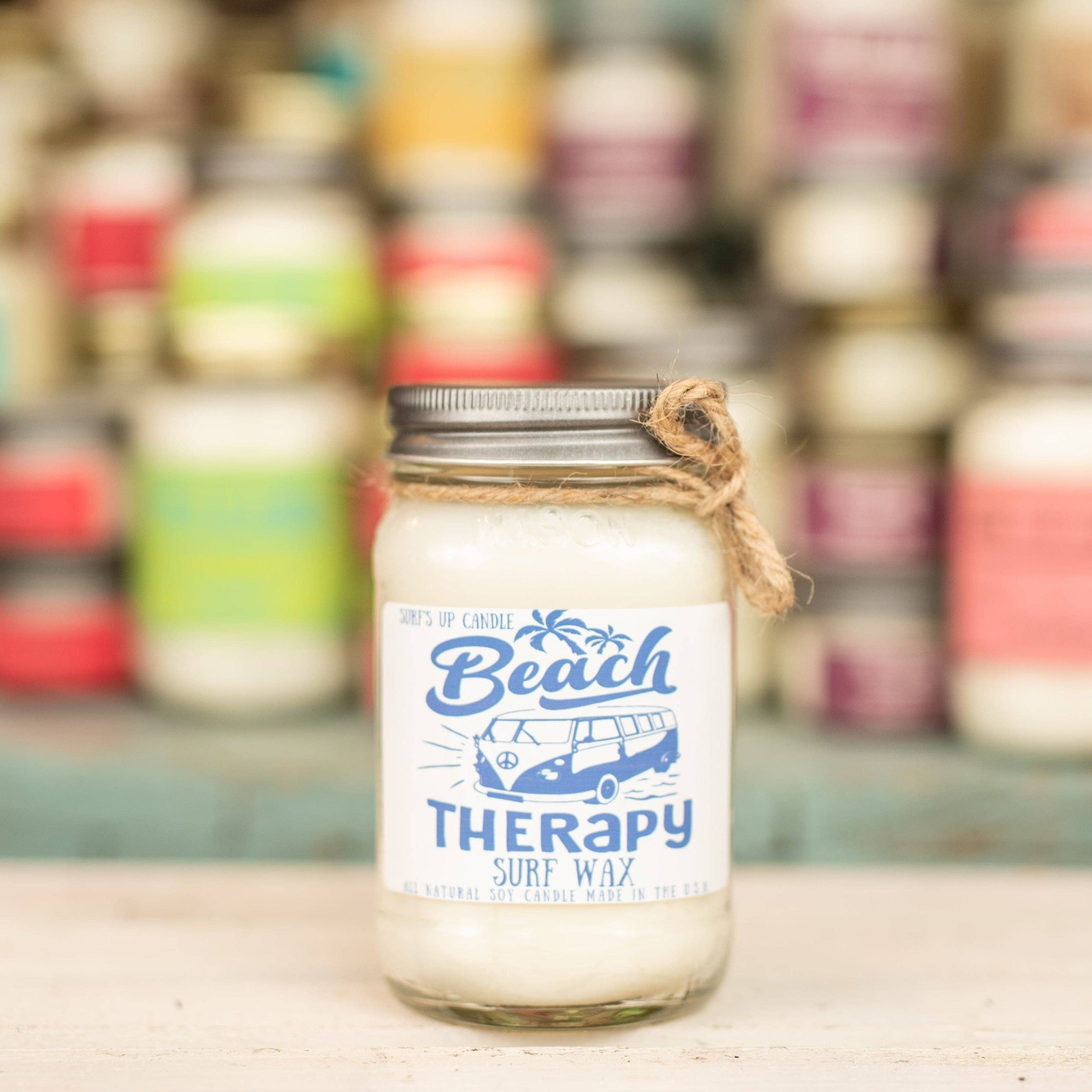 Therapy Surf Wax Mason Jar | Salt & Sun